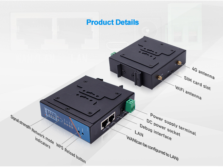 North American version Industrial 4G LTE Router with WIFI/Watchdog gets ...